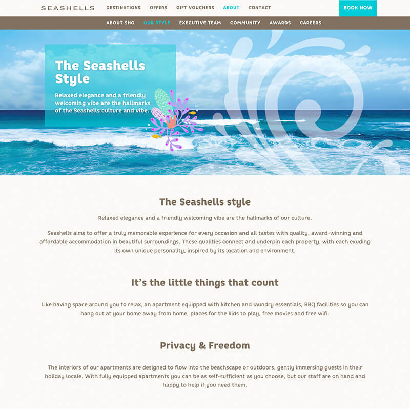Seashells Hospitality Group - Tectalic